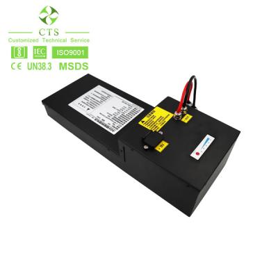 China Custom 24 Volt Rechargeable Lithium Battery Li Ion CTS-2424 With Communication for sale