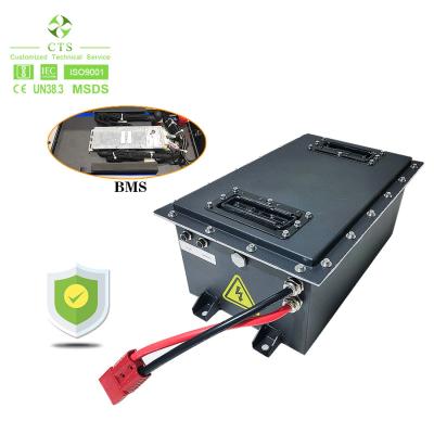 China Grade A 48V 72V 100AH 200AH Lifepo4 Battery With Bluetooth For Golf Carts for sale