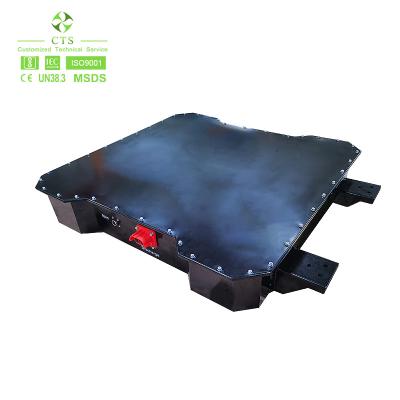 China CTS OEM Rechargeable LiFePO4 Battery Pack 144V 100Ah 150Ah 300Ah Li-Ion Battery For EV Golf Cart for sale