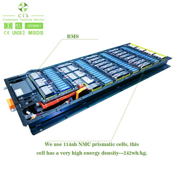 Quality HV battery pack 111V 666V 228Ah 151KWH Lithium Ion NMC Battery Long Range for sale