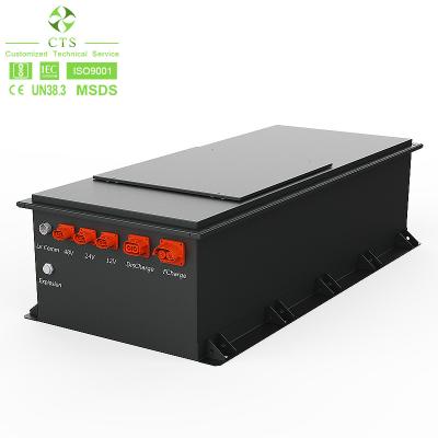 China Hot Sale CTS 72V 96v 200ah 300Ah 400ah Lithium Ion Lifepo4 For Forklift Truck And Golf Cart for sale