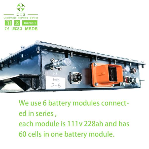 Quality CTS Standard EV Battery Modules 50Ah Capacity for Large Capacity AGV Mining for sale