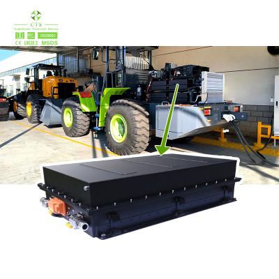 China CTS High Voltage Battery System 540V 614V 768V 100Kwh 200kKwh lithium ion battery for engineering construction machinery for sale
