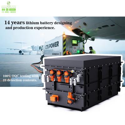 China High Voltage Lithium Battery System 614V 105Ah 206Ah for Airport Ground Service Equipment GPU Mobile Aircraft Ground Power Unit for sale
