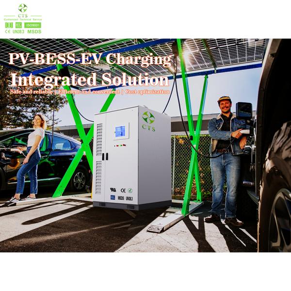 Quality 215-362kWh AC/DC Hybrid Solar Storage System with EV Charging for sale