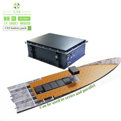 China Lithium Rechargeable Electric Boat Battery 307.2v 50ah Lifepo4 Li Ion Battery For Marine Boat for sale