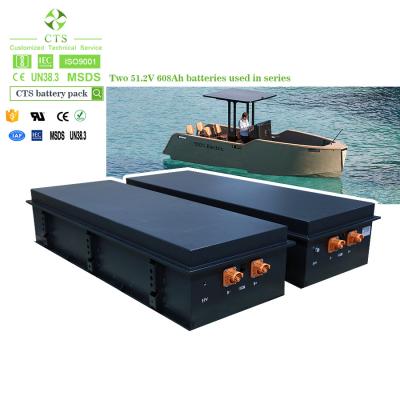 China IP67 Waterproof Modular Lifepo4 96V 100Ah 120Ah 200Ah 410Ah 304Ah EV Battery Pack For Boat Electric Cars for sale