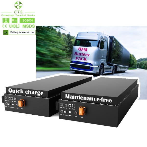 Quality CTS 614V 100Ah Deep Cycle Lithium Ion Battery 40KWh for EVs for sale