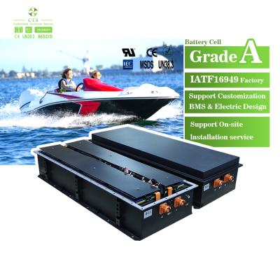 China CTS 96v 144v 100ah 200ah Lifepo4 Ev Car Battery Pack Lithium Ion 96v 300ah 400ah for Electric Vehicle Ev Boat for sale