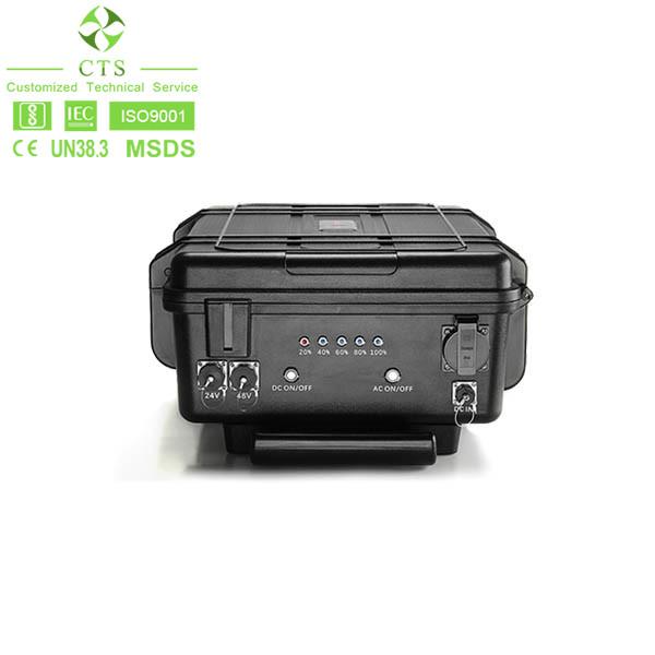 Quality UPS 48V 40Ah Lithium Portable Power Station 2000Wh Solar Portable Generator for sale