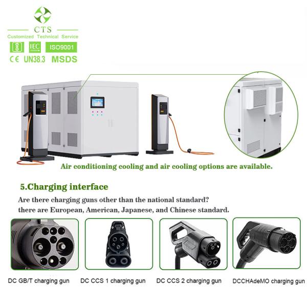 Quality CTS BESS Solar Battery Storage System 75kwh 150kwh 300kwh Lifepo4 Battery for sale