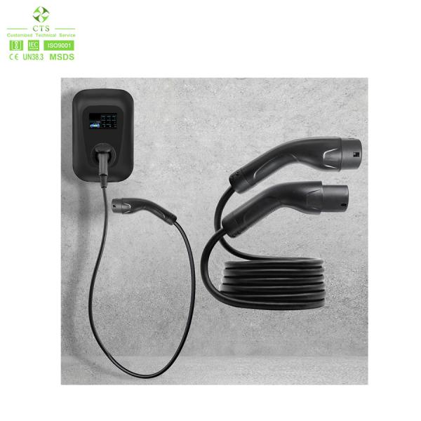 Quality Plug and Play Type1 Type 2 EV Charger for Electric Car with 32A/40A/48A Charging for sale