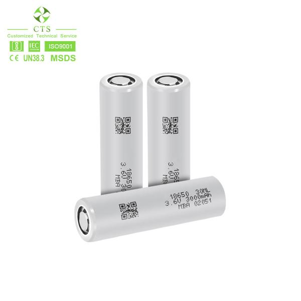 Quality 3.2v lithium phosphate battery 18650 high discharge rate 2000mah 3000mah lithium for sale