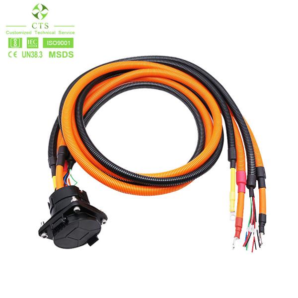 Quality CTS Customized OEM ODM Industrial Automobile Car Wire Harness With Connector For for sale