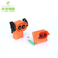Quality 2pin 125A 150A HV PA66 Electric Vehicle Battery Connector Plug / Socket manufacturer