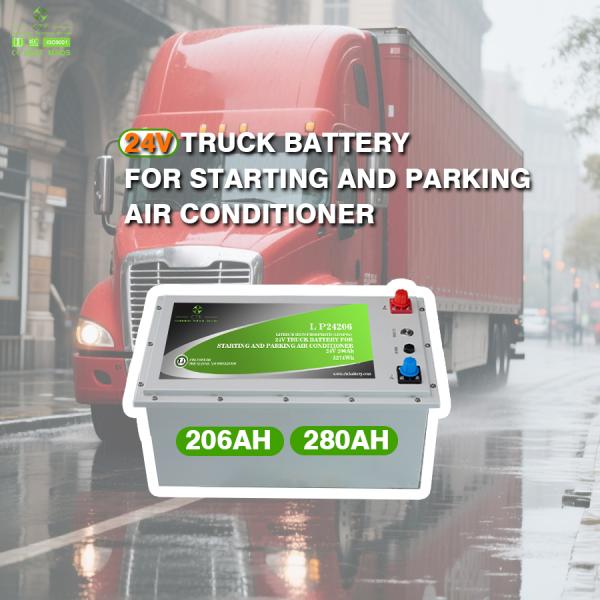 Quality CTS 24V 200Ah 280Ah LiFePO4 IP67 Lithium Ion Battery Pack 2500A starting current for sale