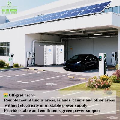 China 522kWh 832V LiFePO4 BESS Container Solar Energy Storage with Integrated EV Charging Station for sale