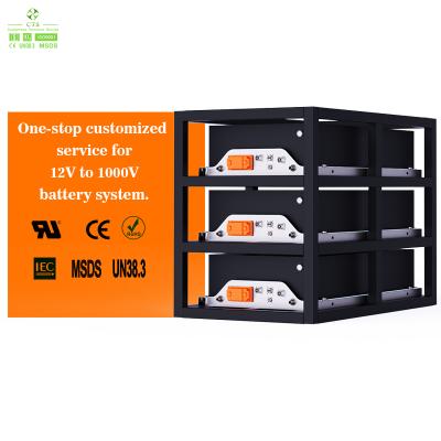 China CTS 200kwh 300kwh 400kwh 400V 500V 600V LiFePO4 Battery for Combine Harvester for sale