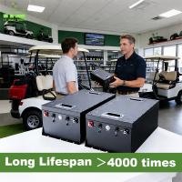 Quality 36V 48V 60V 72V Lithium Golf Cart Battery Pack with Bluetooth BMS APP Rechargeab for sale