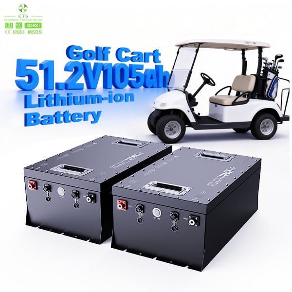 Quality CTS Factory Price 48V 105Ah 230Ah Lithium Ion Battery Pack with Bluetooth for Golf Cart for sale