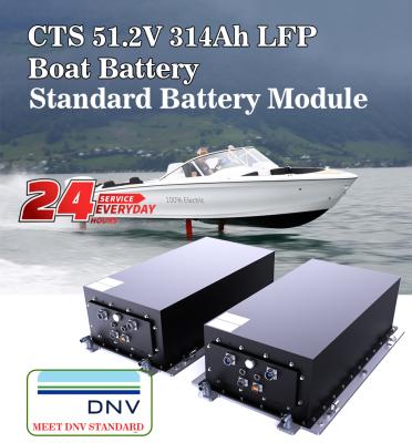 China CTS Deep Cycle 51.2V 314Ah Boat Lithium Battery for Catamaran Propulsion for sale