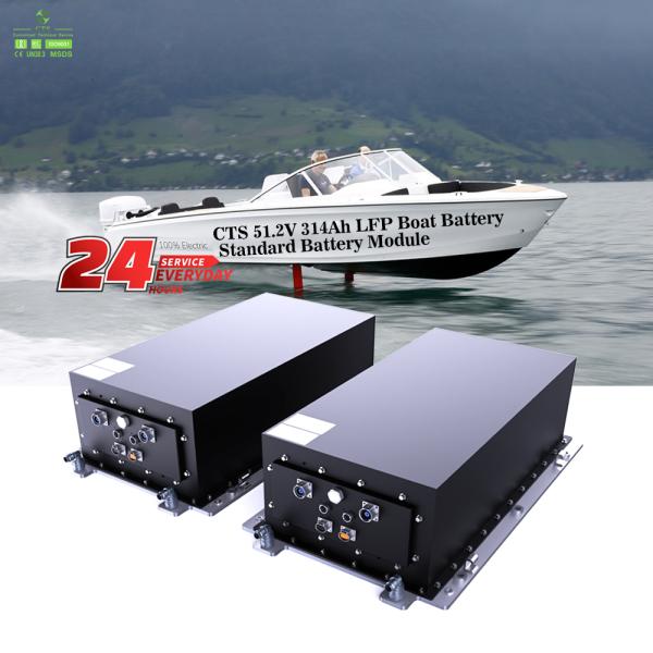 Quality CTS High Capacity 307V 314Ah Marine LiFePO4 Battery for Hybrid Catamaran System for sale