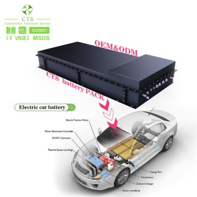 China CTS 350V 500V 800V 30kWh 50kWh 60kWh LiFePO4 Battery System Fast charging support For Electric Vehicle/truck battery for sale