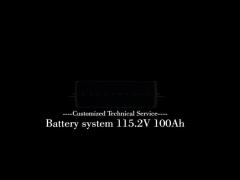 Electric Car Lithium Battery Pack 72v 96v 108v 307.2V 100ah 120ah 200ah