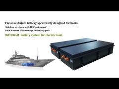 Affordable 48V Marine Battery 72V Marine Battery 96V Marine Battery 144V Marine Battery