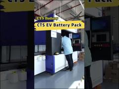 144 Volt 200Ah Car Rechargeable EV Battery Pack 6000 Cycles Long Life Span