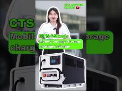CTS 60KW 120KW Energy Storage Emergency Road Rescue DC Fast Charging Station