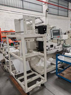 China Hotel Disposable Bath Towel Folding Machine CE ISO Certified Towel Manufacturing Machine Precision Control for sale