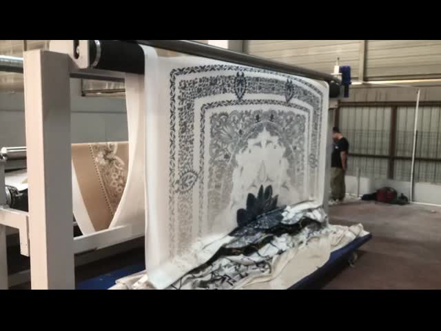 ligne d‘impression de tapis
