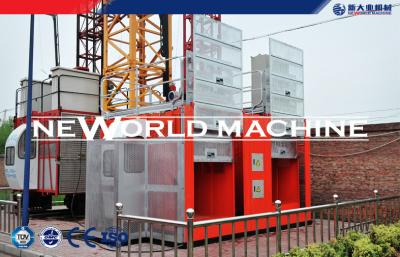 Cina 1 tonnellata ogni doppia gru di sollevamento Sc100/100 della costruzione di sicurezza della gabbia di capacità con Ce in vendita