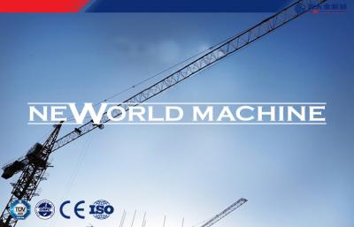 China QTZ160 Mobile Tower Crane Safety Towercrane With CE / ISO9001 Certificates for sale