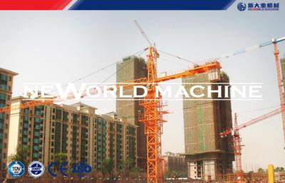 China Frequency-converting top slewing tower crane for building construction 1200KN.M for sale