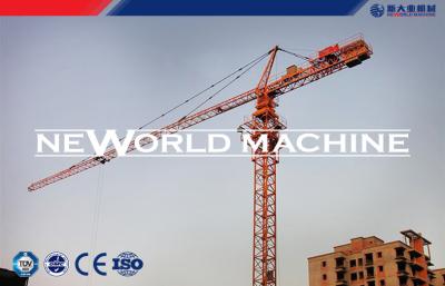 China Safety construction tower crane with PLC unit , tower crane dwg 5 - 20t for sale
