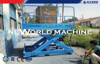China Customized Hydraulic vertical platform lift , small scissor lift platform for sale