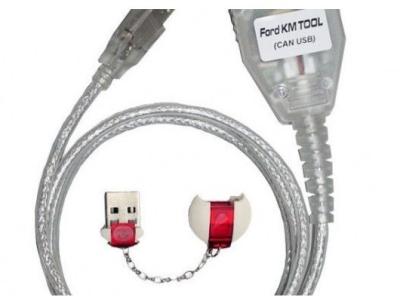 China Ford Km Tool Can Bus Obd2 Car Diagnostic odometer correction Tools With Sense Dongle for sale