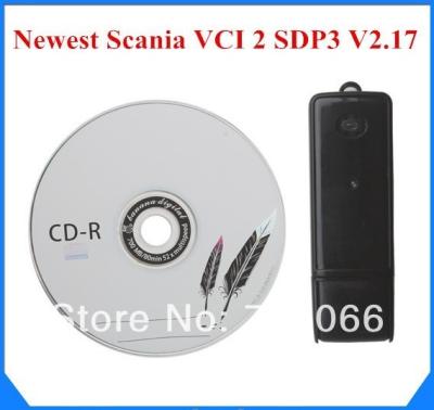 China Bus / Truck Scania VCI 2 Sdp3 V2.17 Professional Diagnostic Instrument for sale