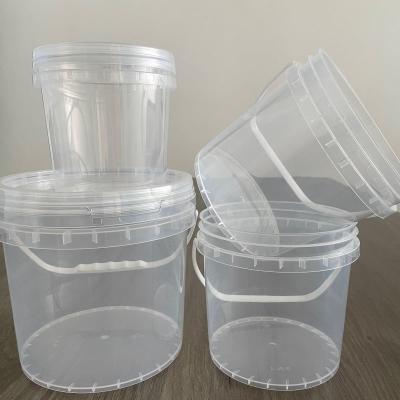 Cina Personalizza YES 4L secchio di plastica con coperchio Soluzione di stoccaggio di salsa chimica in vendita