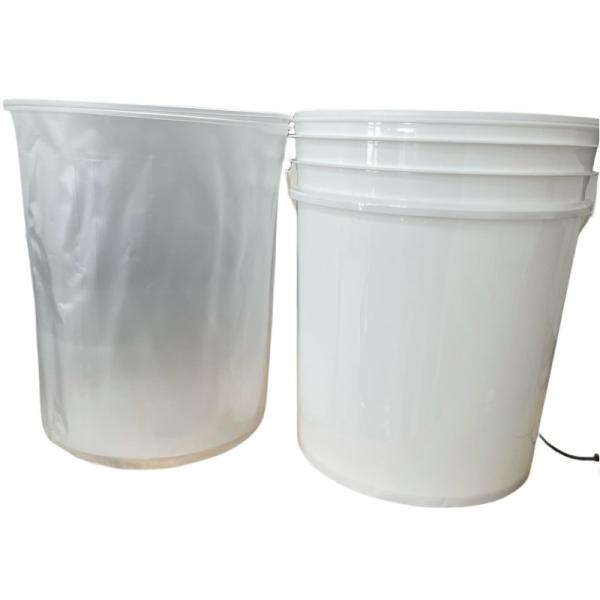 Quality Convenient Red Disposable Plastic Bucket Liner Customize Needs for Easy Disposal for sale