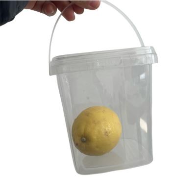Cina IML Bucket di plastica stampata per snack e biscotti al cioccolato certificato GAP/ISO/FDA in vendita