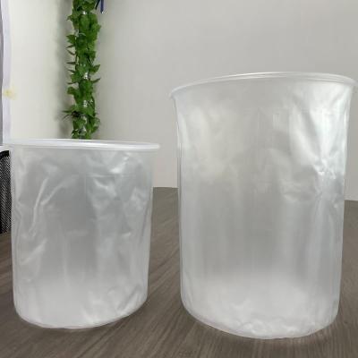 中国 直角型プラスチックバケツ 20Lター ペットフードのための白色の涙のない重用 販売のため