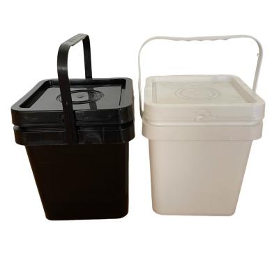Китай Химическая HDPE квадратная пластиковая ведра с прочным материалом и индивидуальной печатью продается