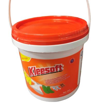 Cina Personalizzare secchio di plastica rotondo in 2L 5L 8L 10L 15L 20L per lo stoccaggio della polvere detergente in vendita