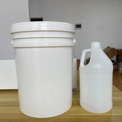 China Transparent 5 Gallon Plastic Paint Bucket Customize YES 20 Liter Plastic Bucket for Paint for sale