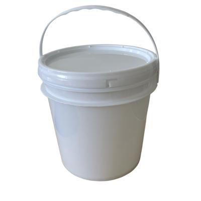 China Recyclable Plastic Buckets 1 Gallon and 5 Gallon Sizes with GAP/ISO/FDA Certification for sale