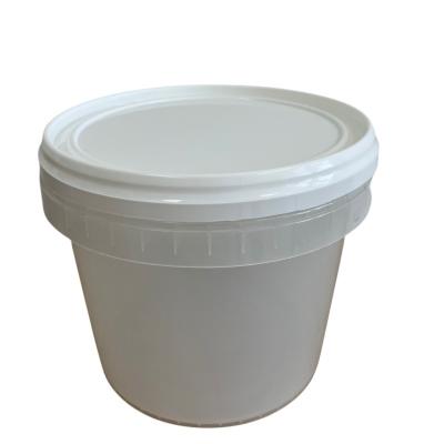 China Balde de plástico de 5 kg e balde de Jerry de plástico vermelho de 5 L para recipiente de líquido químico à venda