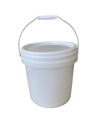 Cina Disegno su tela di seta stampato 2 galloni secchio di plastica per contenitori minerali in vendita